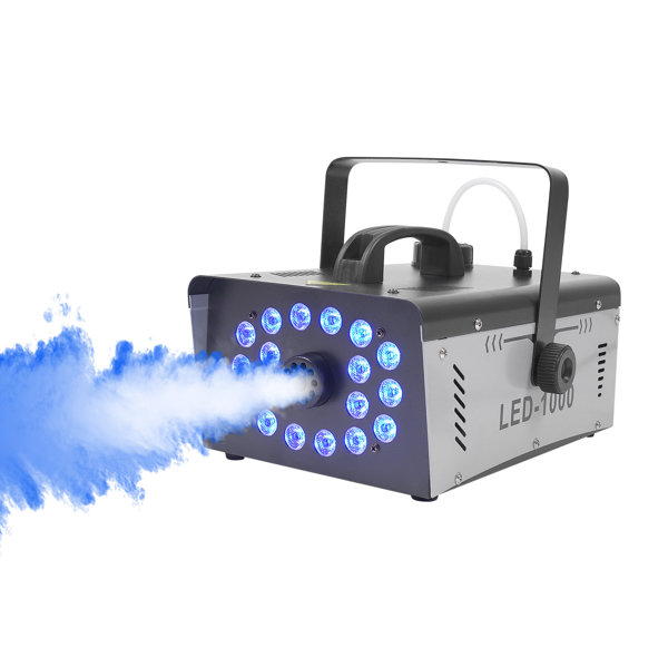 The Holiday Aisle® 1000W LED Fog Machine Party Smoke Machine for DJ ...