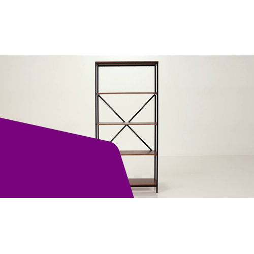 Wade Logan® Reggie Bookcase & Reviews | Wayfair