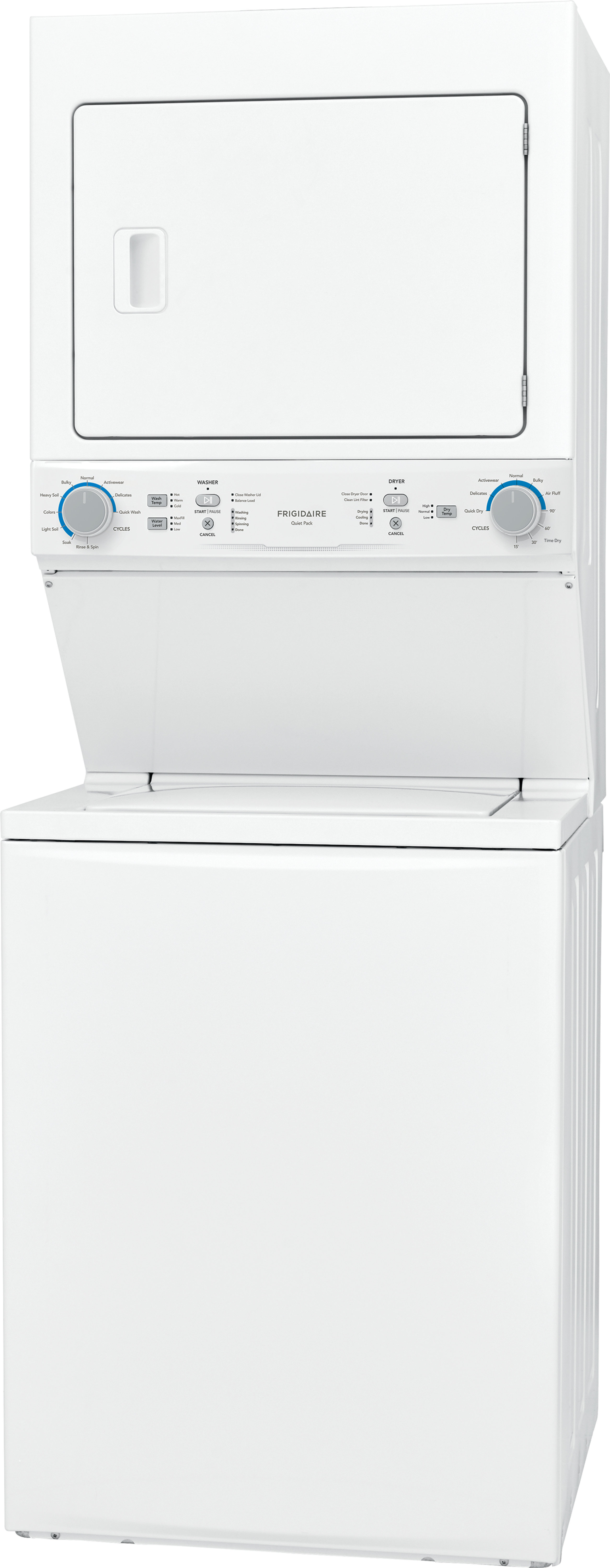 Frigidaire Laundry Center with 3.9 Cubic Feet Top Load Washer and 5.5 ...