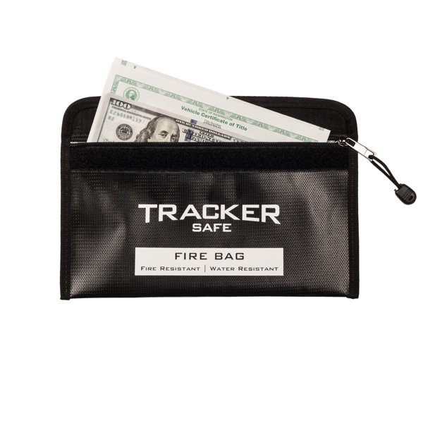Tracker Safe Plastic Cash Bag for Safes | Wayfair