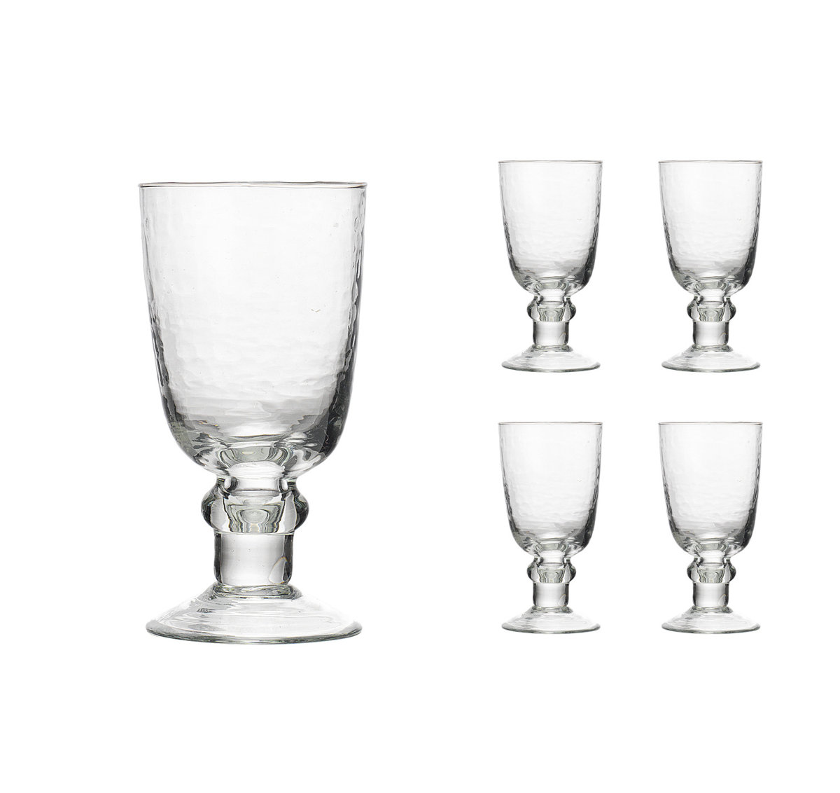 Godinger Silver Art Co Droplet Small Goblet 12 oz & Reviews | Wayfair