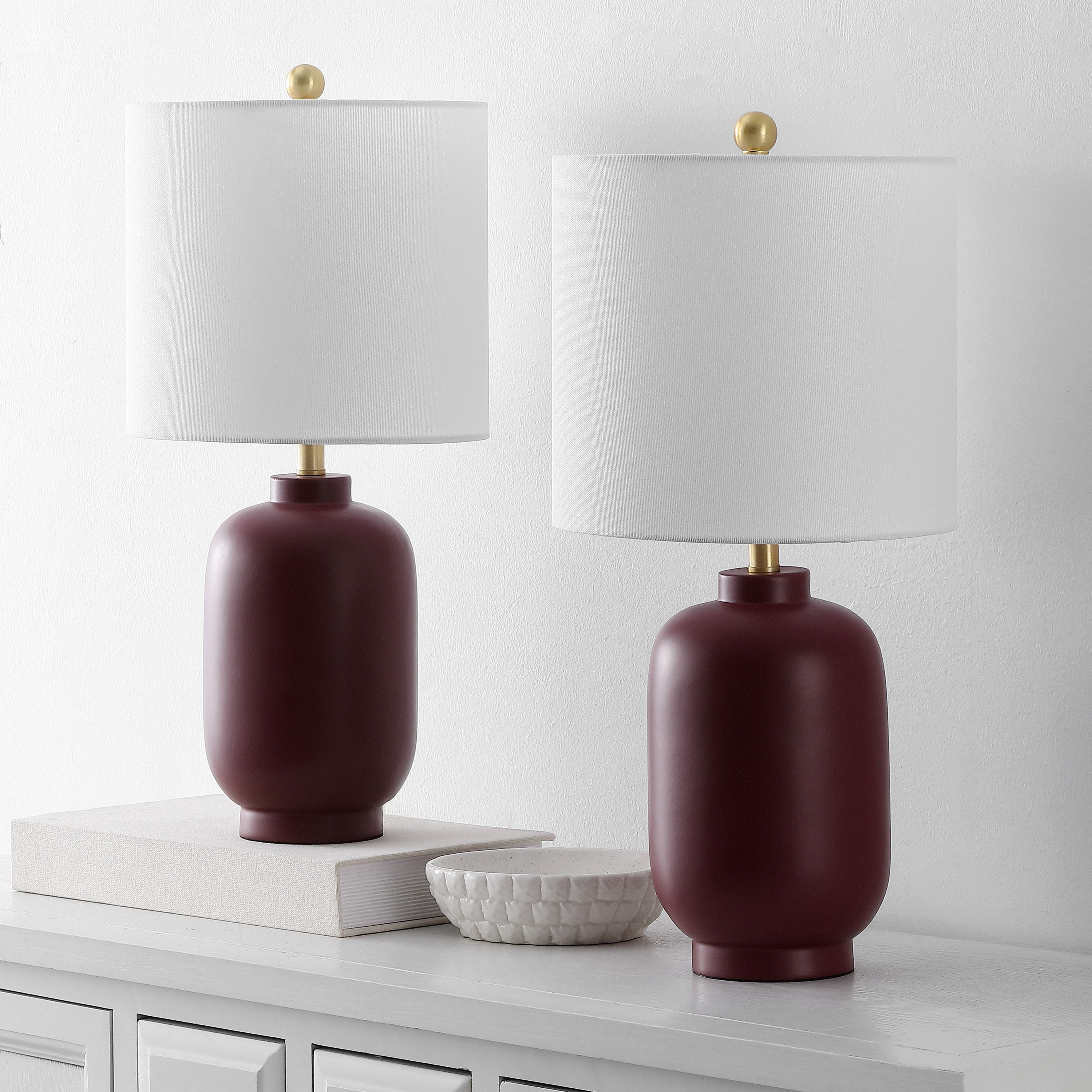 Latitude Run® Sandra 20 Inch Table Lamp Set Of 2 - Wayfair Canada