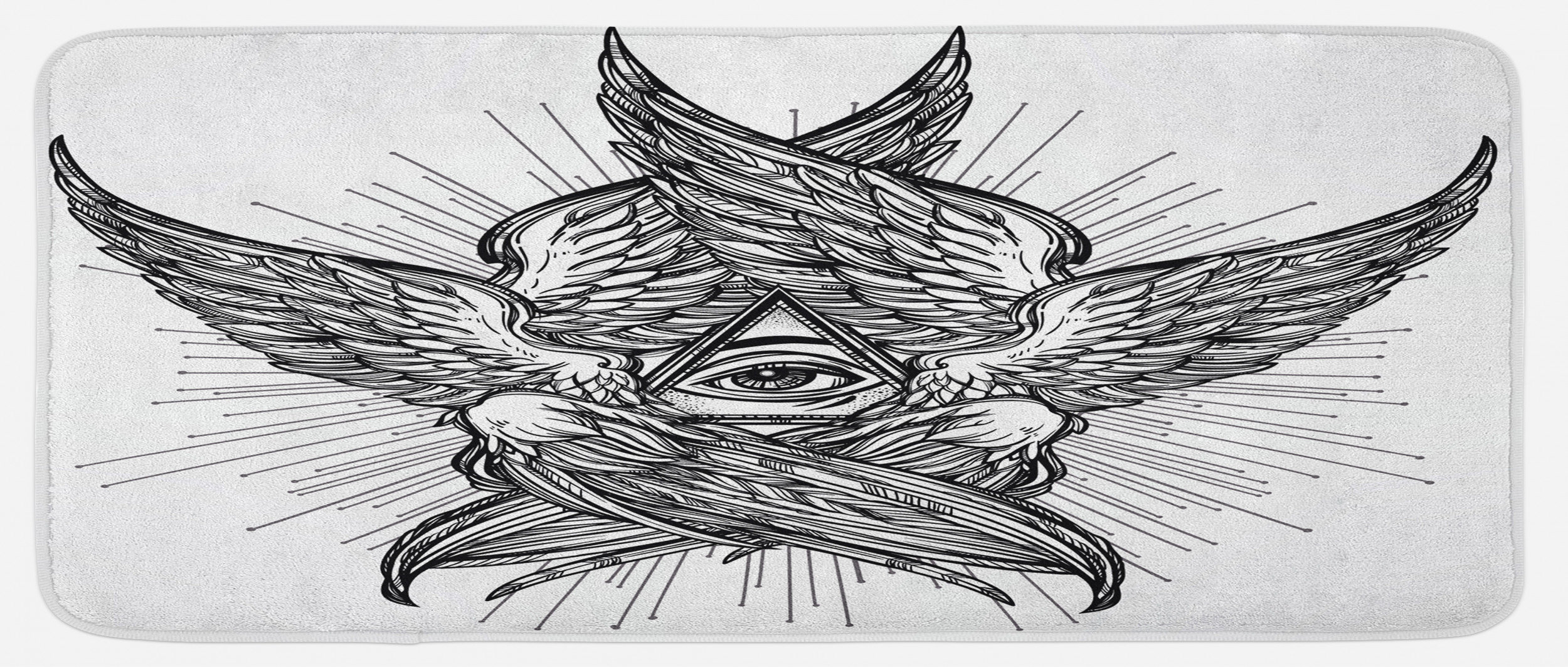 East Urban Home All Seeing Eye Of Providence Hand Drawn Vintage Style ...