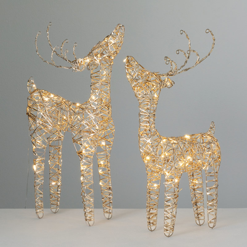 Clover Lane Maison De Noel Metal Outdoor Christmas Decoration & Reviews ...