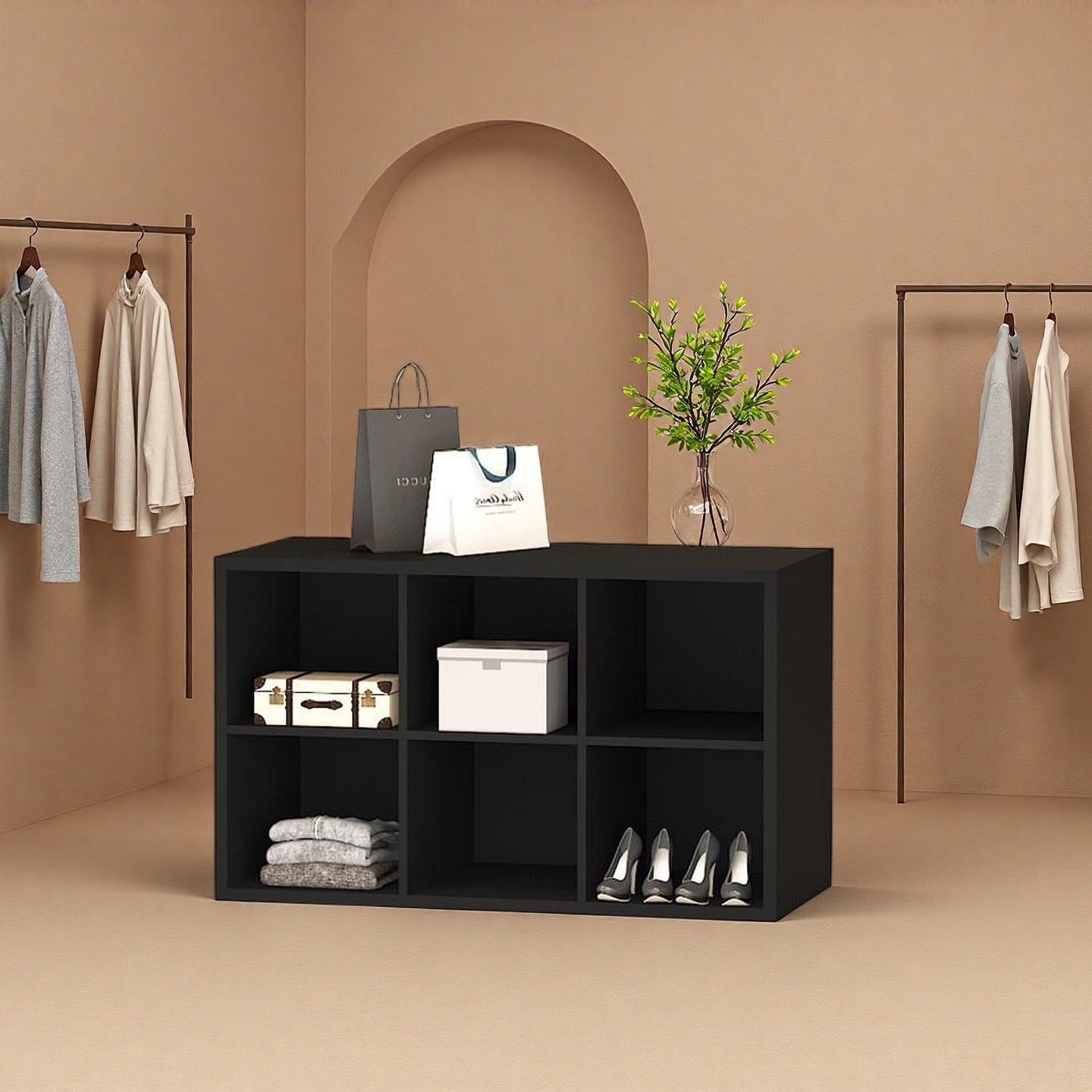 Rebrilliant Large-capacity clothing store display stand | Wayfair