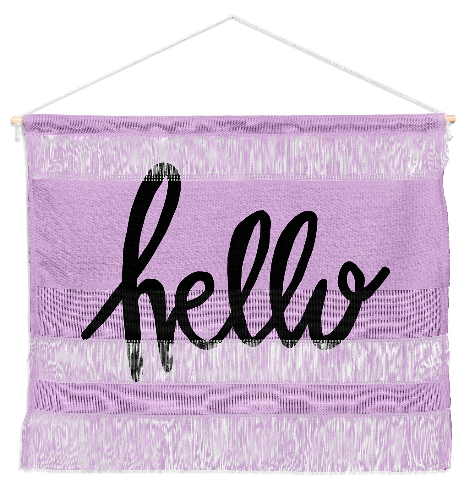 East Urban Home Hi Hello Wall Hanging | Wayfair