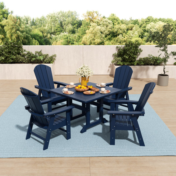 Lark Manor Alirah Square Outdoor Dining Table & Reviews | Wayfair