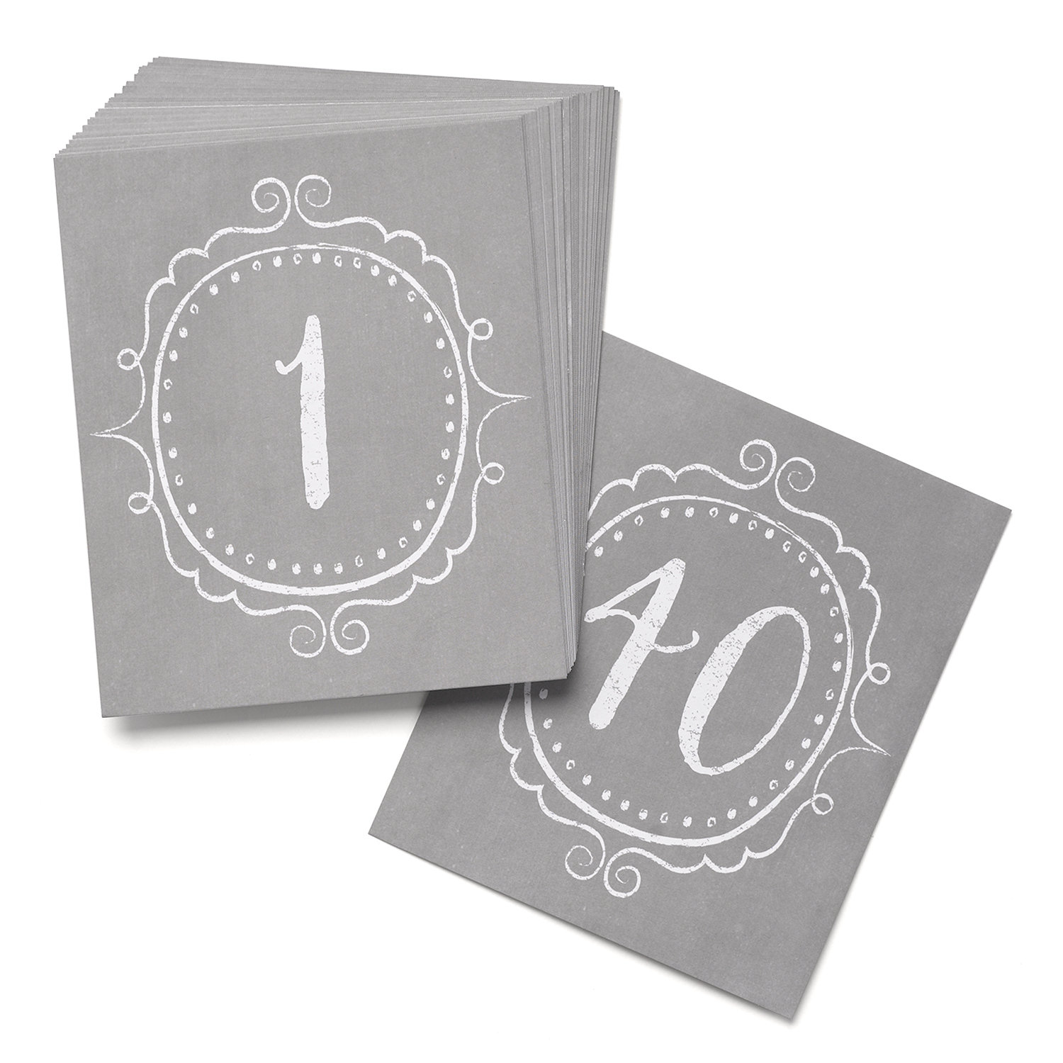 Le Prise™ Cardstock Table Number | Wayfair