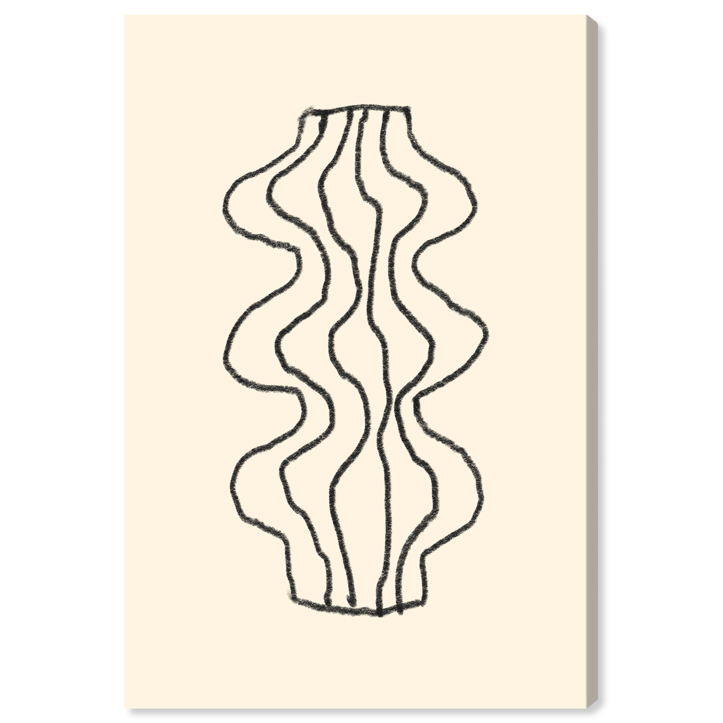 Wrought Studio™ Enia Lineal Garlics On Canvas Print | Wayfair