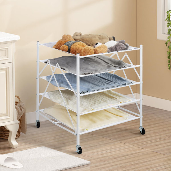 shuoli Sweater Drying Rack, Mesh Clothes Drying Rack, Stackable Laundry ...