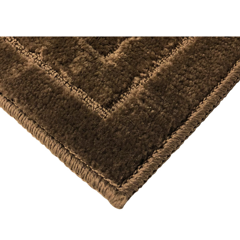 Charlton Home® Bradfield Chocolate Area Rug & Reviews | Wayfair