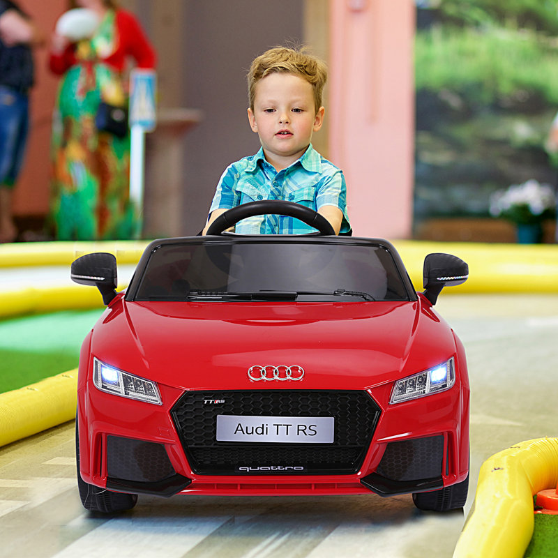 Aosom Audi TT RS Electric Sports Car Ride On Toy & Reviews | Wayfair
