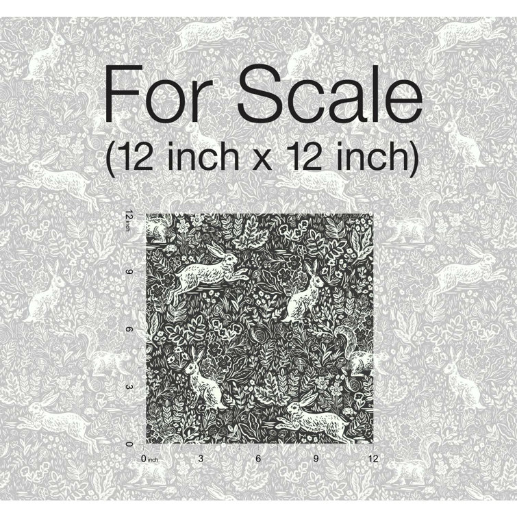 Rifle Paper Co. Fable 27' x 27" Wallpaper & Reviews | Wayfair