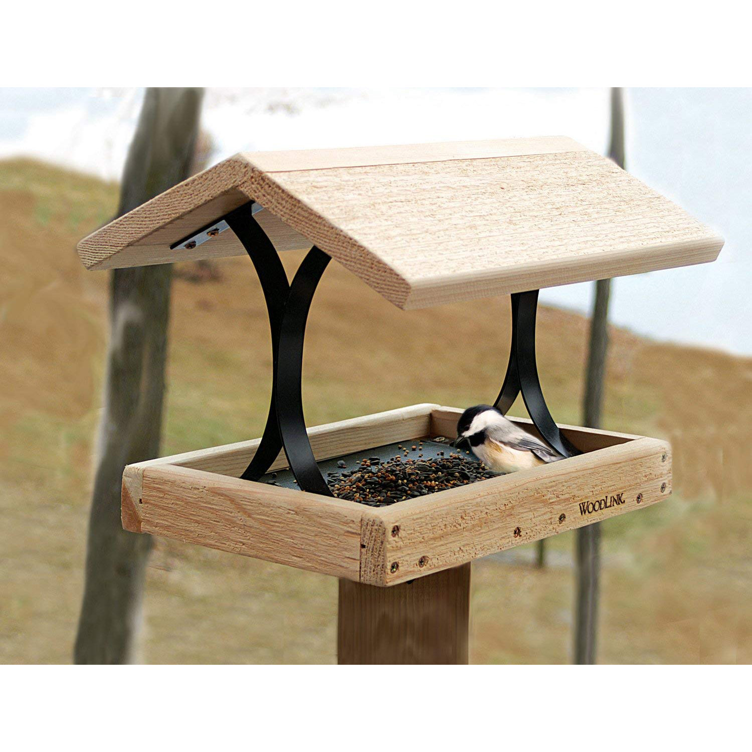 Panacea Products Woodlink Durable Natural Inland Cedar Fly-Thru Bird ...