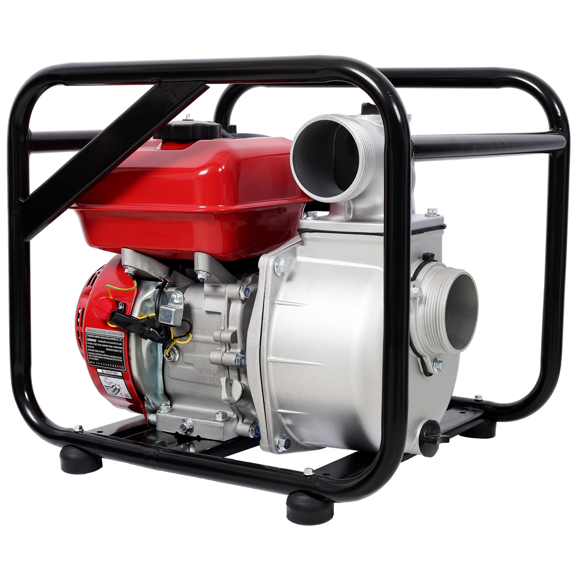 HANGZHOUSHANGYI Gas Engine Powered Water Pump 3" Inlet&Outlet, Flow ...