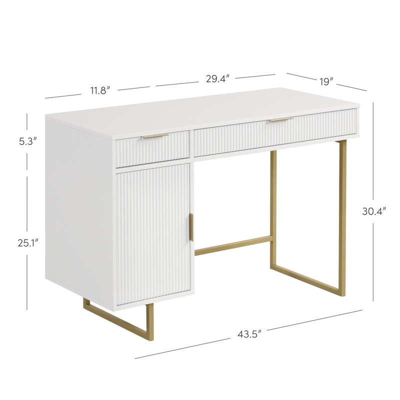 Mercer41 44'' Desk | Wayfair