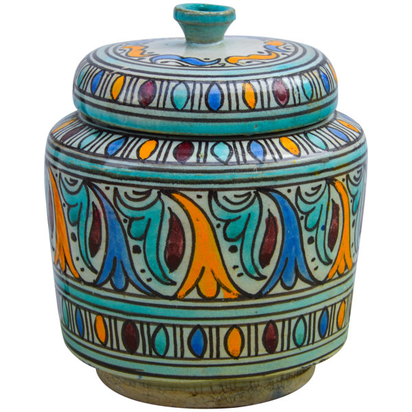 The Moroccan Room Handmade Ceramic Decorative Urns & Jars | Wayfair