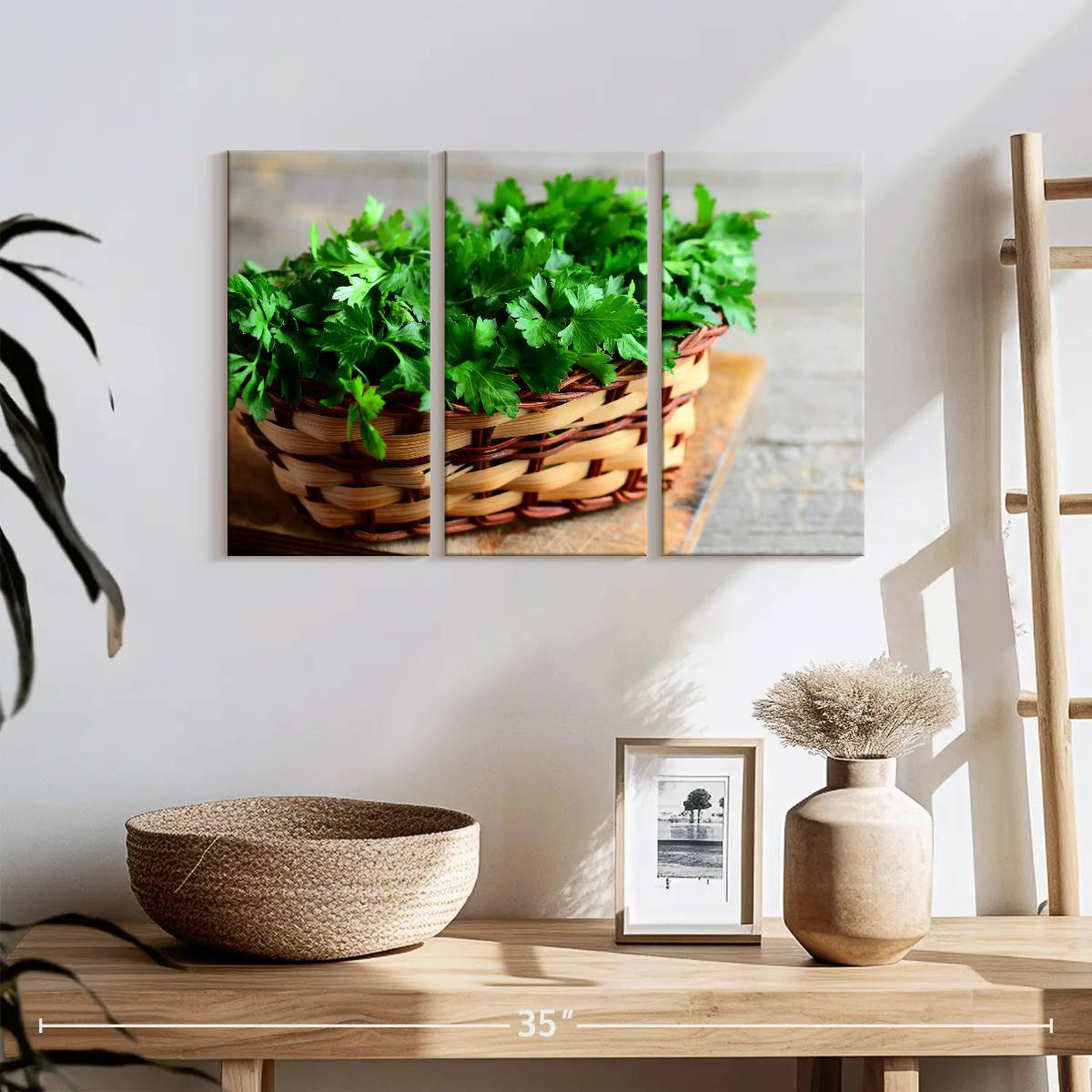 Lark Manor™ Parsley In A Basket | Wayfair