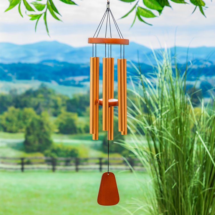 Arlmont & Co. 30" H Avria Hand Tuned Wind Chime, Hallelujah - Wayfair ...