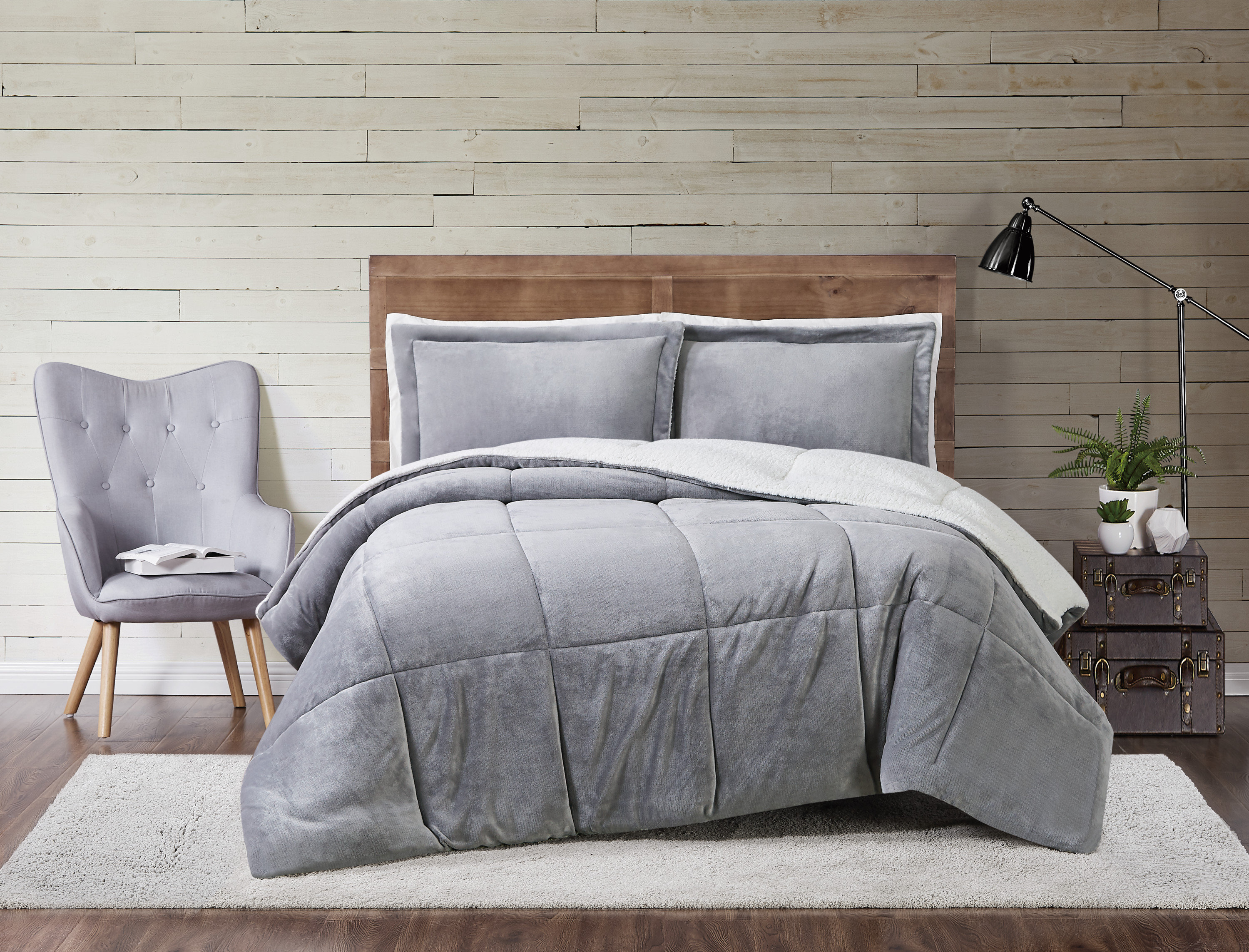 Truly Soft Cuddle Standard Polyester Comforter Set & Reviews | Wayfair