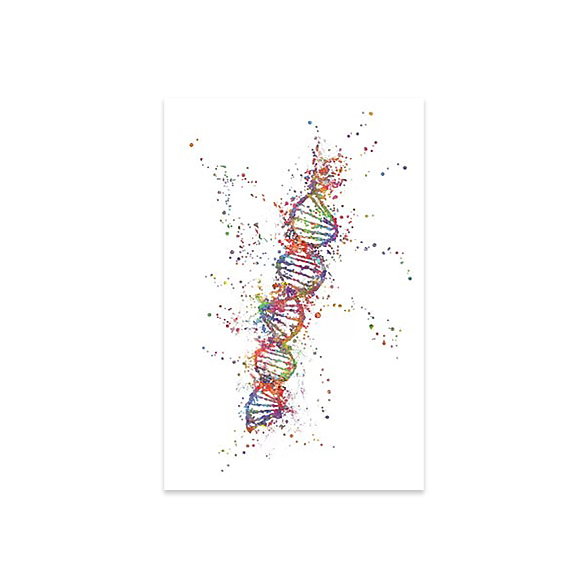 Ivy Bronx DNA On Plastic / Acrylic by Genefy Art Print | Wayfair