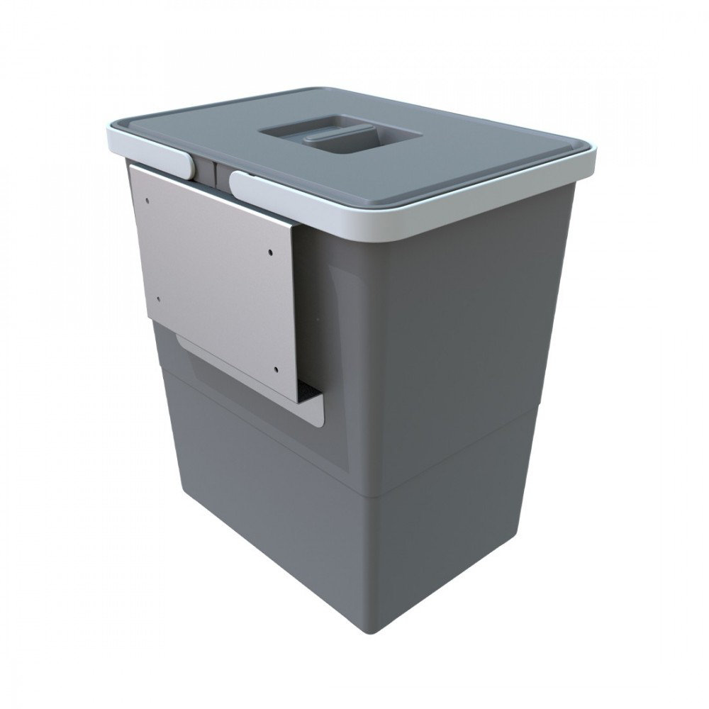 Solua Easy Door or Side Mounted Hanging Waste Bin for 9" Minimum ...
