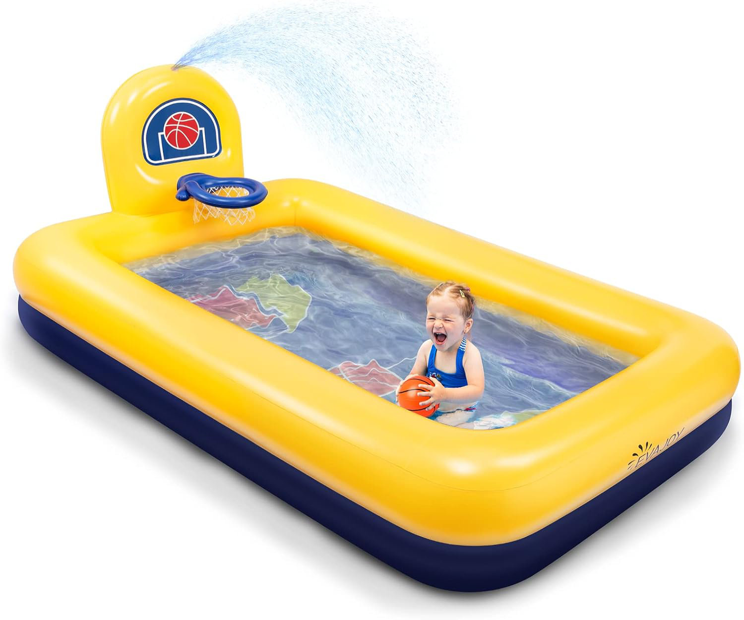BONLOD Kiddie Pool Inflatable Kids Pool Summer Water Party Inflatable ...