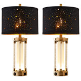 Crystal Table Lamps You'll Love | Wayfair