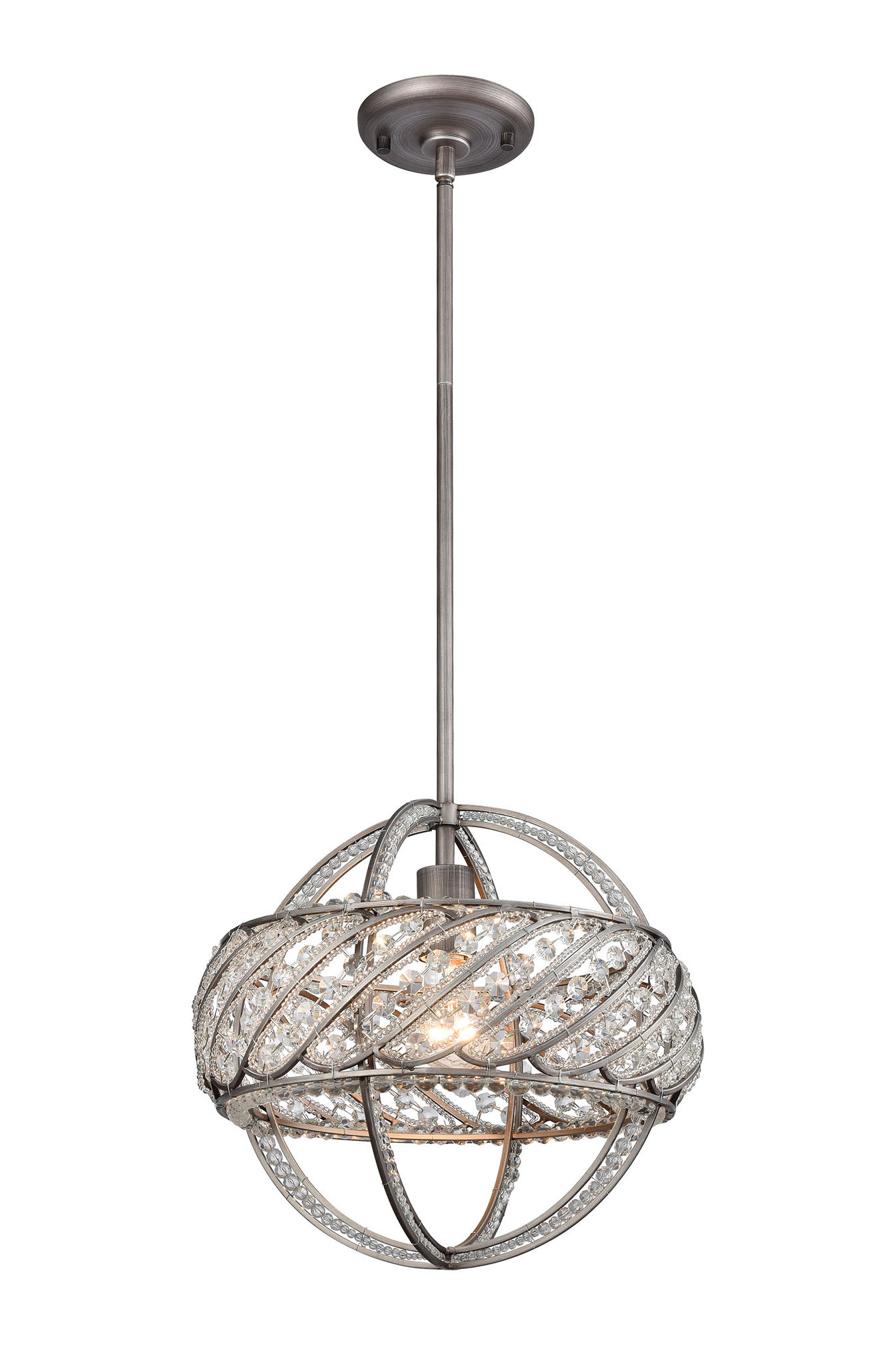 House of Hampton® Boylan 1 - Light Single Globe Pendant | Wayfair