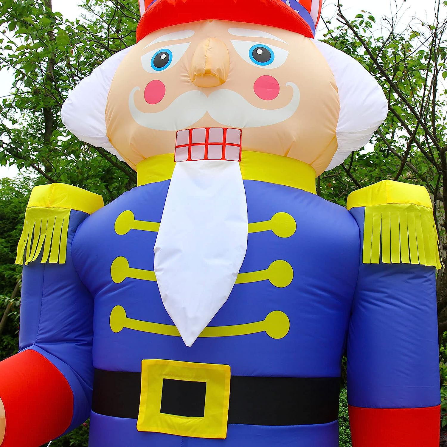 The Holiday Aisle® Destini Nutcracker Inflatable | Wayfair