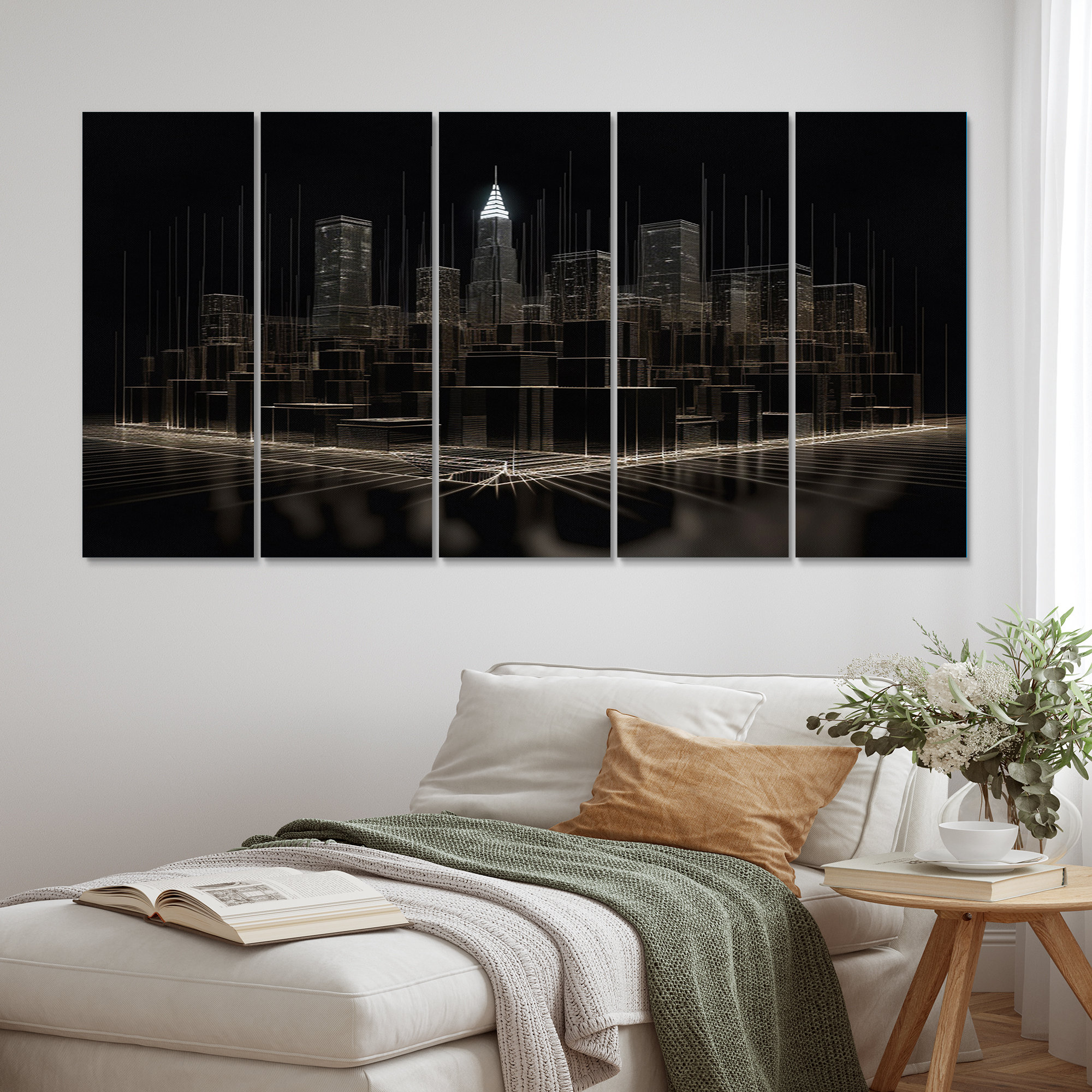 Ivy Bronx 3D Cityscape New York Future Architecture I - Futuristic ...