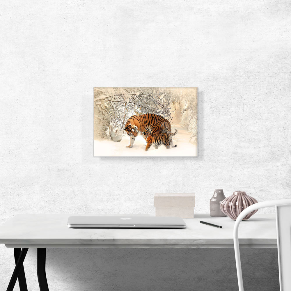 ARTCANVAS Japan Tigers Home Decor Canvas Art Print - Wayfair Canada