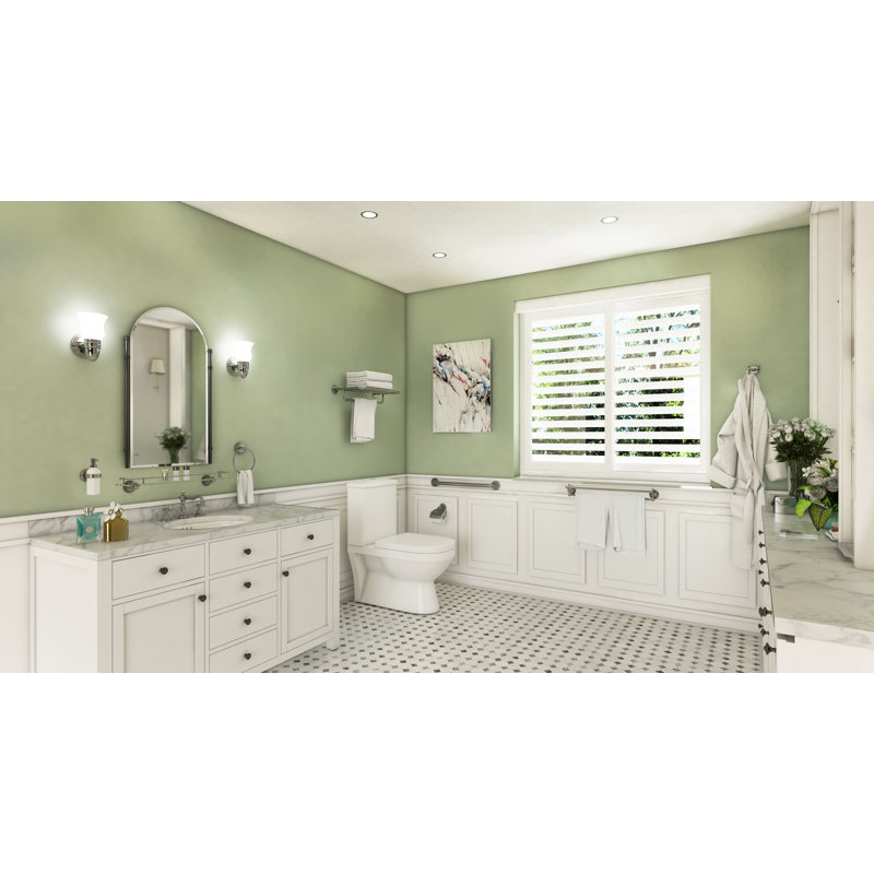 Ginger Chelsea Wall Mount Double Robe Hook & Reviews | Perigold