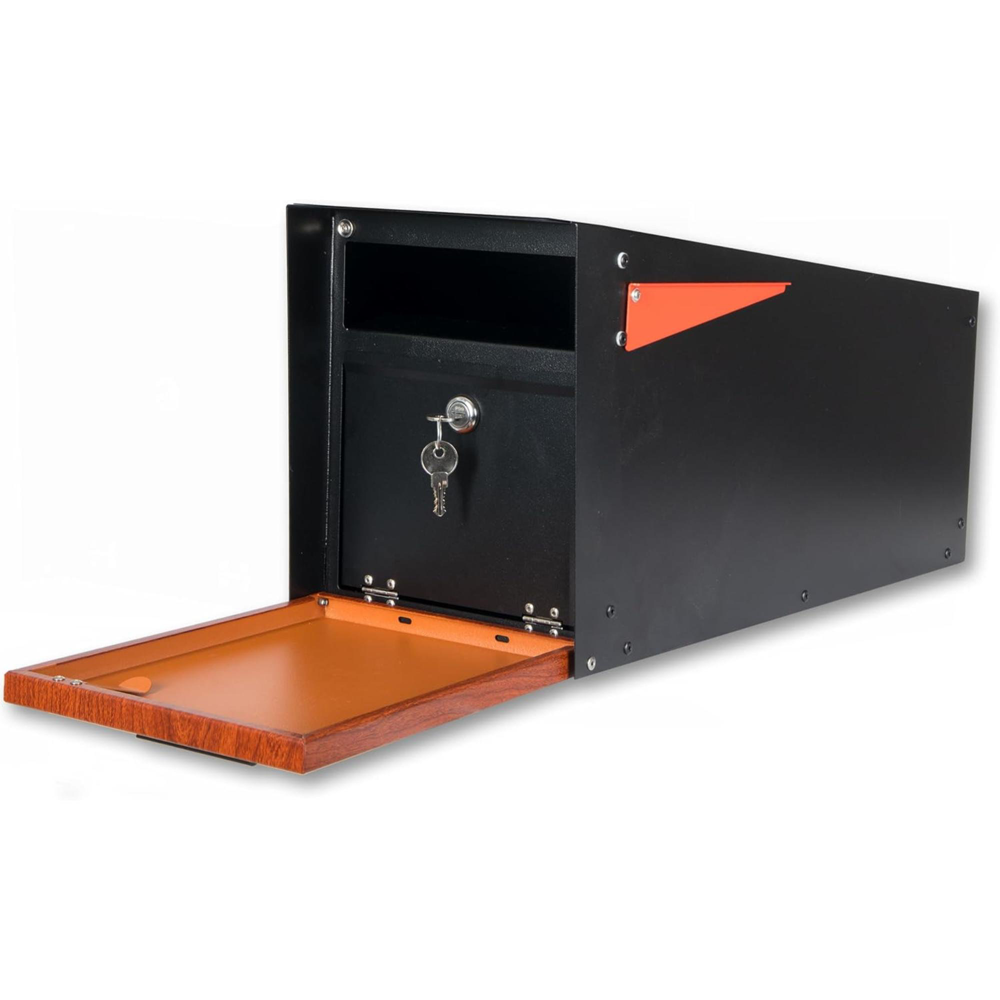 Textiles Hub Locking Mailbox With Lock And Key Modern Mailboxes For ...