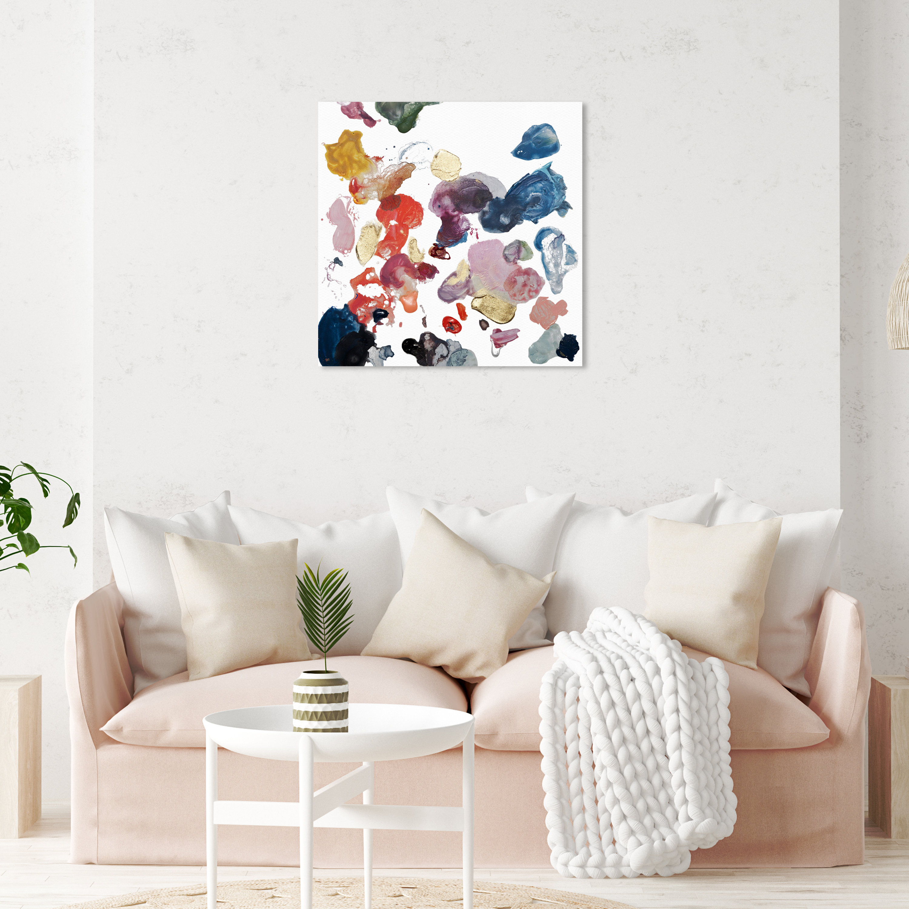 Latitude Run® Dream of Colours Painting Print on Wrapped Canvas ...