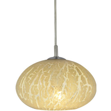 Oggetti Oro 1 - Light Satin Nickel Single Pendant | Wayfair