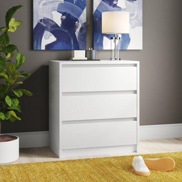 Hykkon Zeno 3 Drawer 70Cm W Chest Of Drawers & Reviews | Wayfair.co.uk