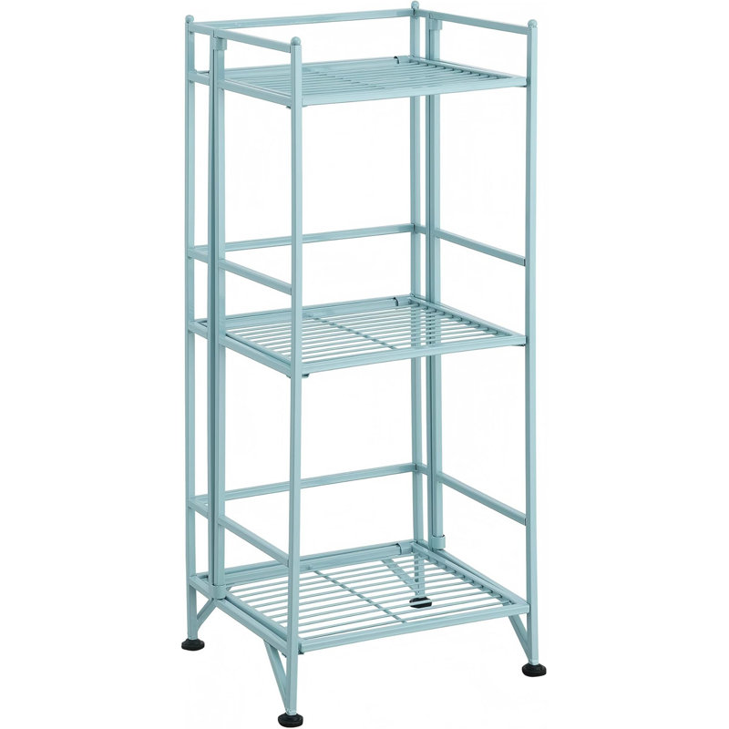 George Oliver 3 Tier Folding Metal Shelf | Wayfair