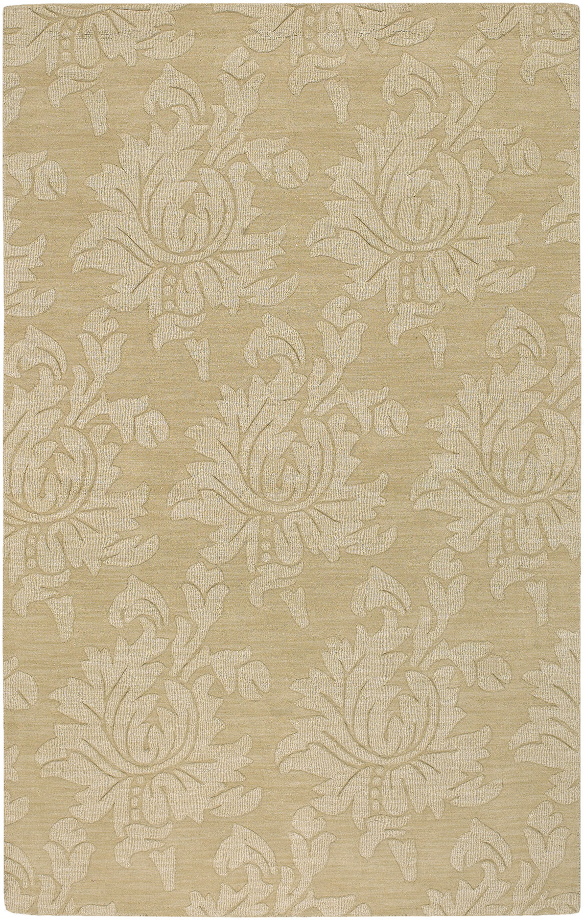 Lark Manor Anthimos Handmade Wool Blond Rug & Reviews | Wayfair