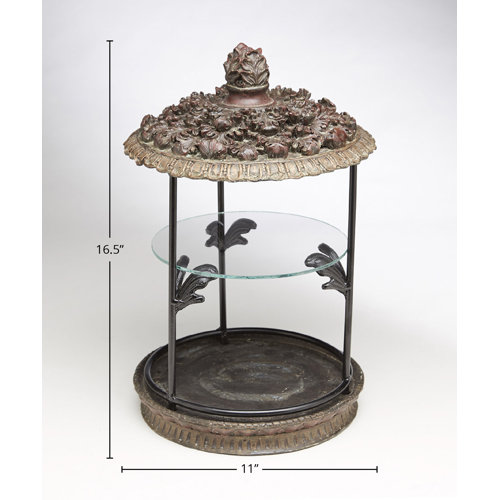 AA Importing Tabletop Round Display Case - Wayfair Canada