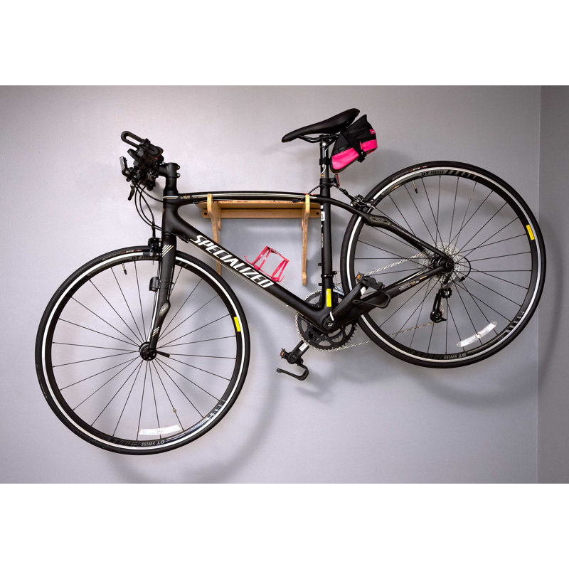 Grassracks Rackcycle Bamboo 1 Bike Wall Mounted Bike Rack | Wayfair