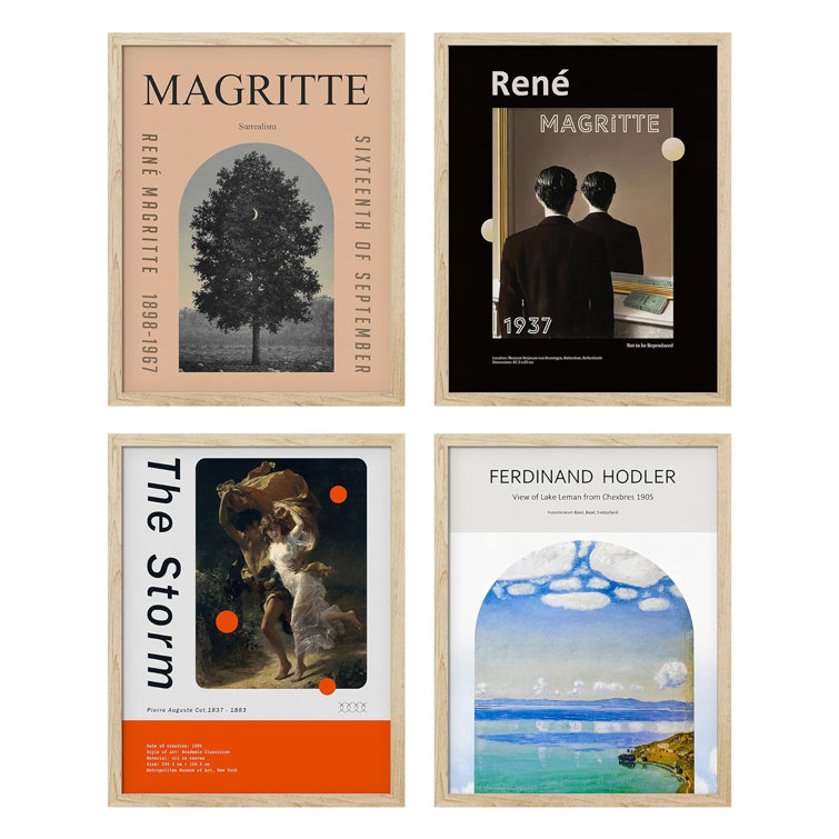 SIGNLEADER Rene Magritte French Exhibitions, The Storm, Ferdinand ...