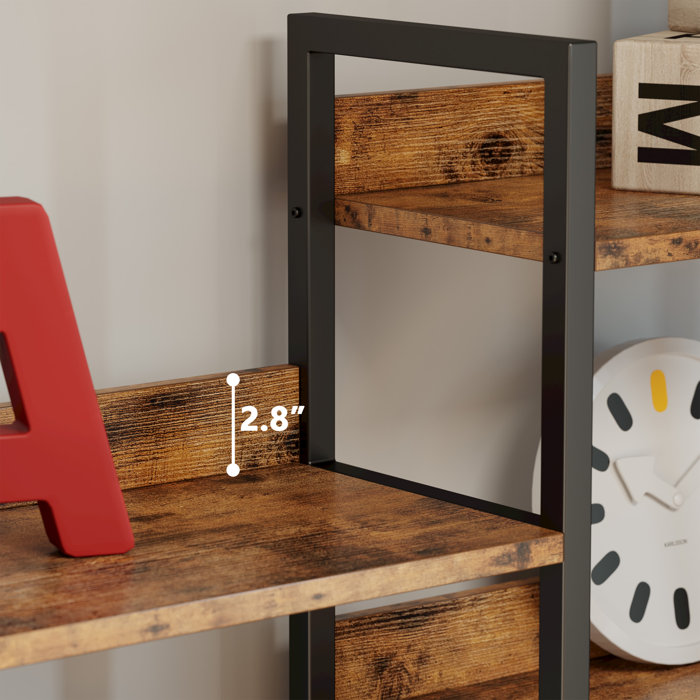 17 Stories Nadaba Bookcase & Reviews | Wayfair