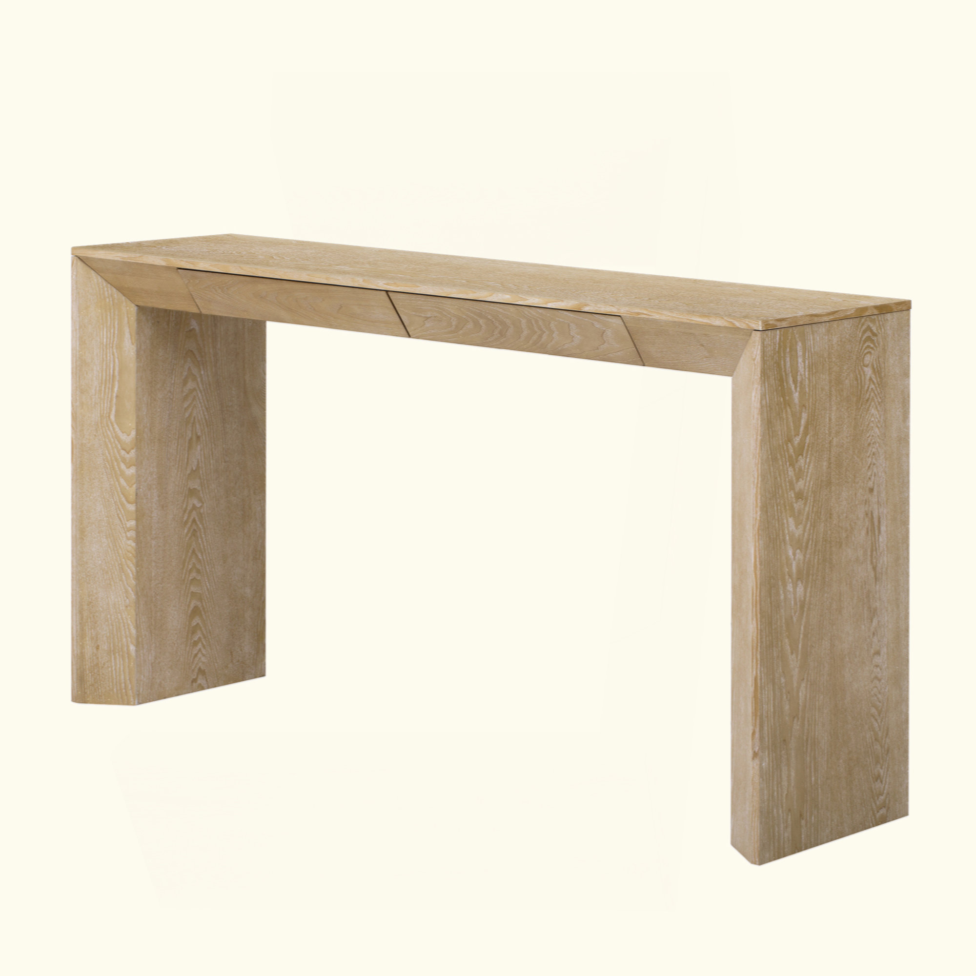 Ophelia & Co. 60" Modern Farmhouse Console Table With 2 Concealed ...