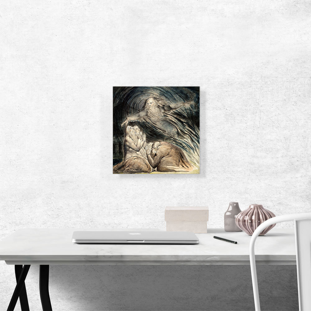 ARTCANVAS " The Lord Answering Job Out Of The Whirlwind " by William ...