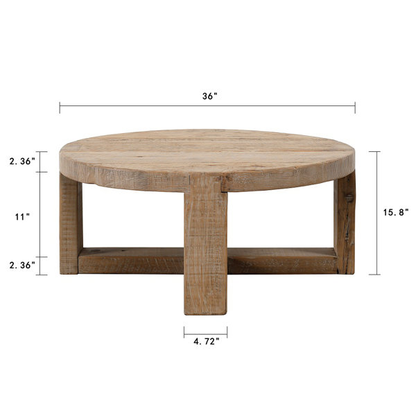 Lily's Living Cross Legs Coffee Table | Wayfair