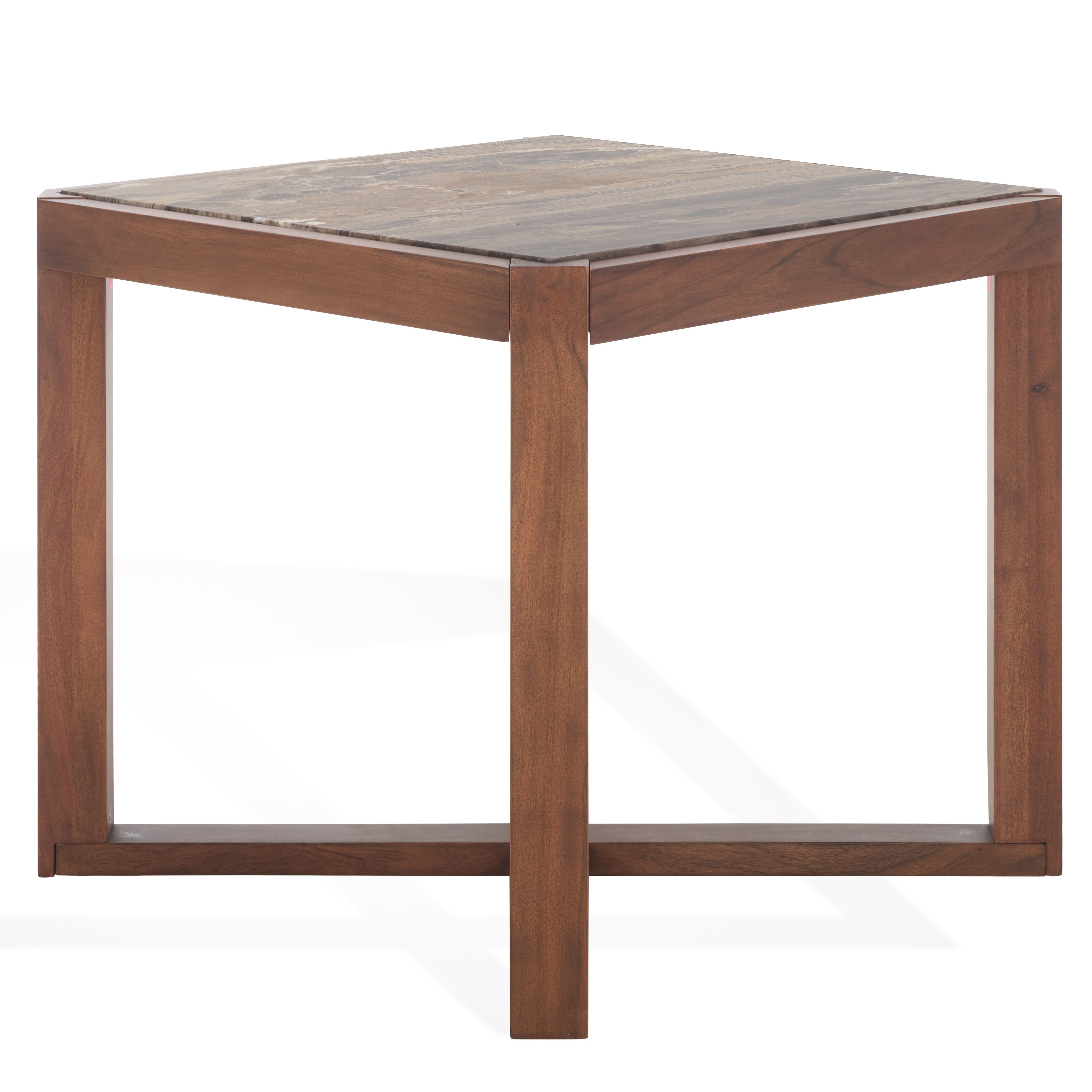 Safavieh Couture Bernardi Marble Top Accent Table | Perigold