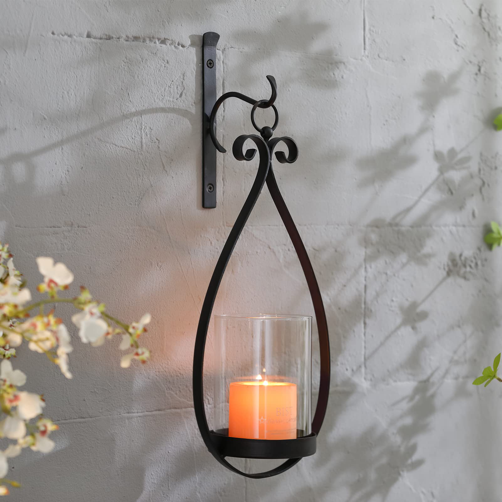 Lark Manor™ Hanging Water Drop-Shaped Wall Sconce Wall Mounted ...