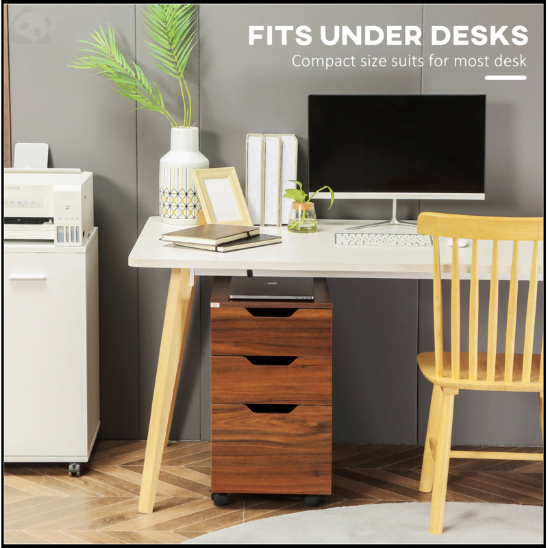 Millwood Pines 3 Drawer Office Storage Cabinet | Wayfair