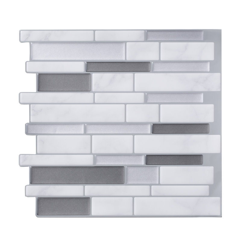 TackTile Tack Tile Peel & Stick Vinyl Backsplash & Reviews | Wayfair